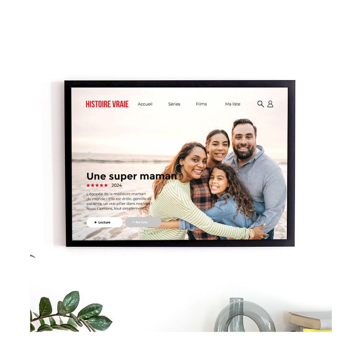 Poster personnalisé - Netflix | CadeauxFolies